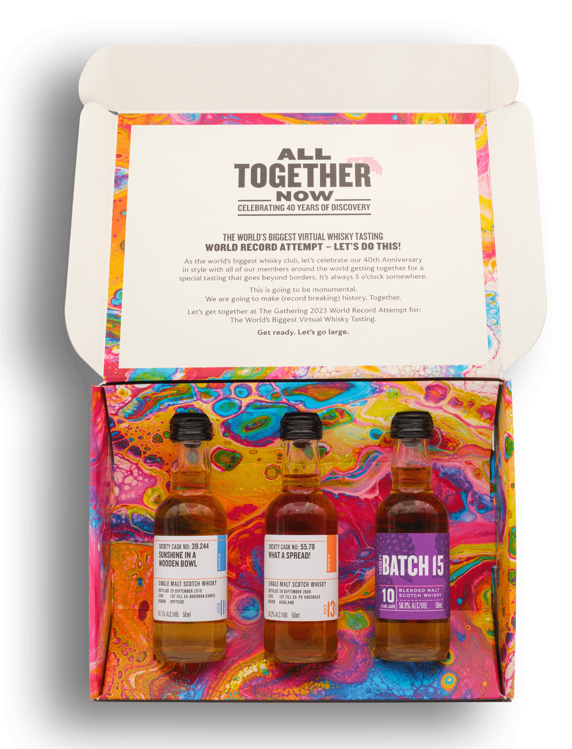Guinness World Record Tasting Pack – The Scotch Malt Whisky Society
